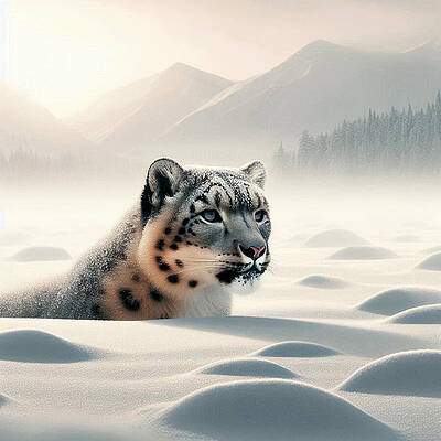 Online Art Contest - Snow Critters - DIGITAL AI ART ONLY | Pixels Merch